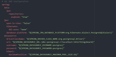 java thingsboard server application stops after a while windows 10 os