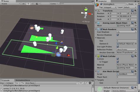 generated mesh collider on a generated mesh becomes a big box instead