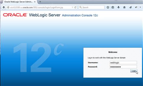oracle weblogic server 12c 12 2 1 configuring and using