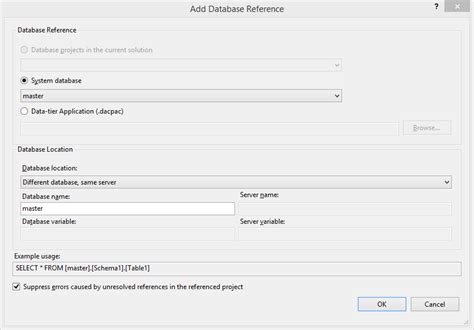 sql warning sql71502 procedure has an unresolved reference to