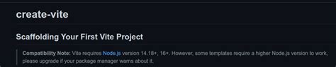 vue js vite create vite got error in node version 18 stack overflow