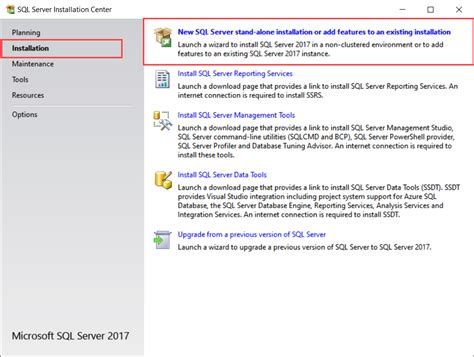how to install sql server 2017 express edition