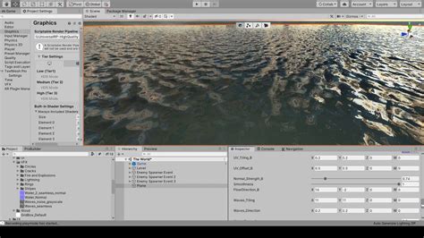 basic water shader with shader graph in unity youtube
