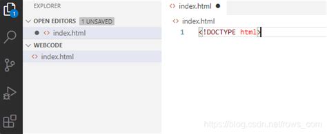 vscode快速生成html 骨架，使用中文，在浏览器打开 元享技术