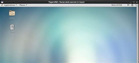howto configure use vnc server in redhat 7 linux
