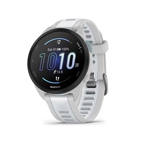 Forerunner 165 Music Gps Marathon Smartwatch For Runner White