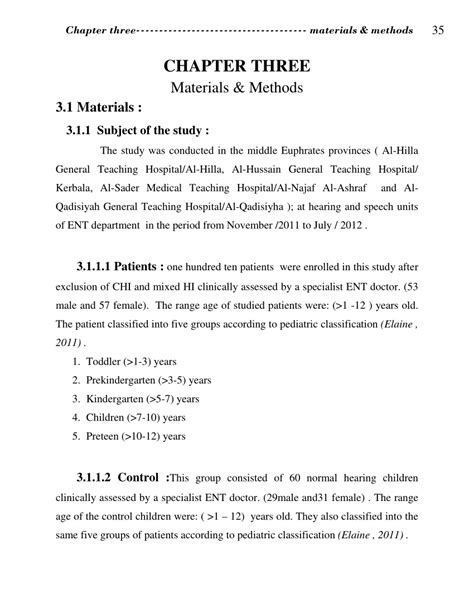 Materials And Methods