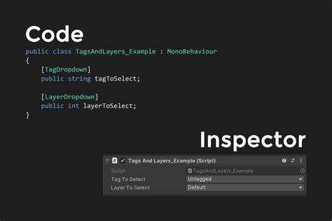 tags and layers inspector attributes gui ツール unity asset store