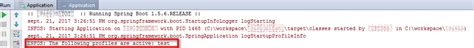maven how to set spring active profile environment variable in