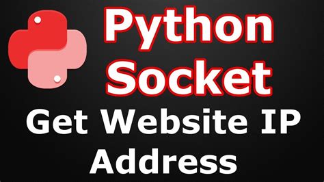 python socket how to get website ip address get remote machine ip