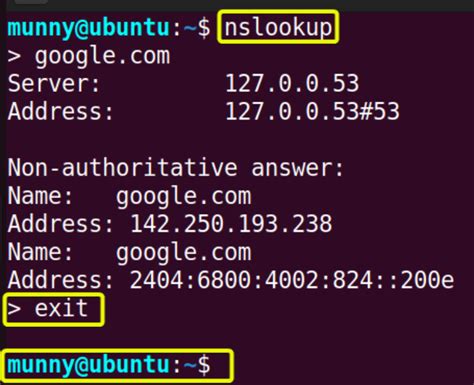 The “nslookup” Command In Linux [12 Practical Examples]