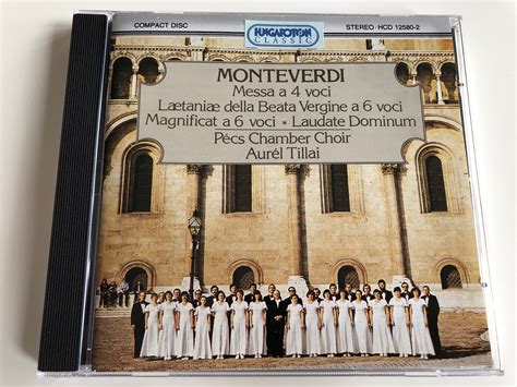 Monteverdi Messa A 4 Voci Laetaniae Della Beata Vergine A 6 Voci