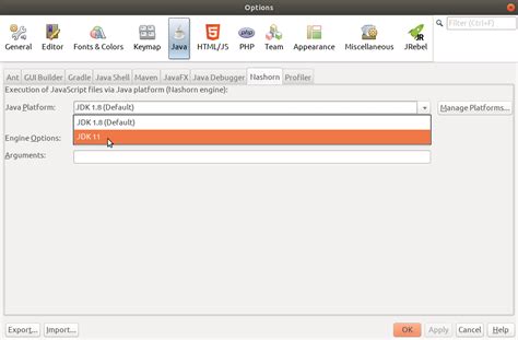 ¿qué versión de jdk es compatible con netbeans en ubuntu