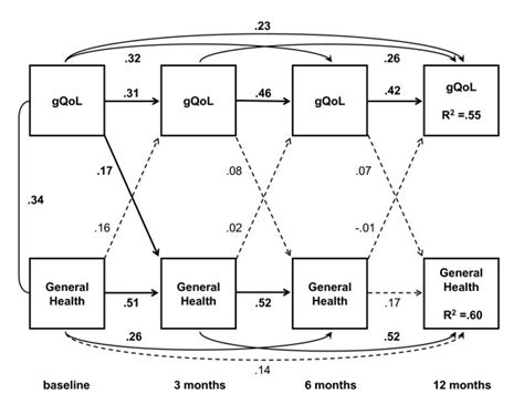 Cross Lagged Model This Model Demonstrates Bidirectional Causal Paths