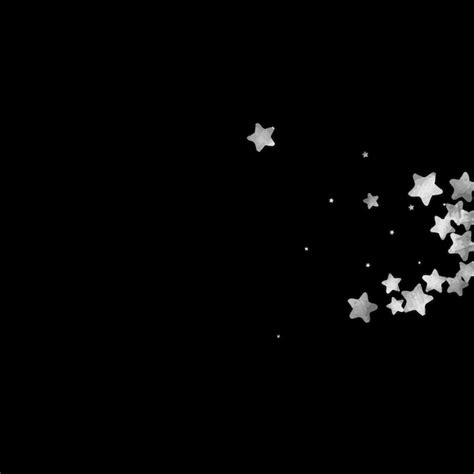 Premium Vector Silver Star Confetti Falling Starry Anniversary