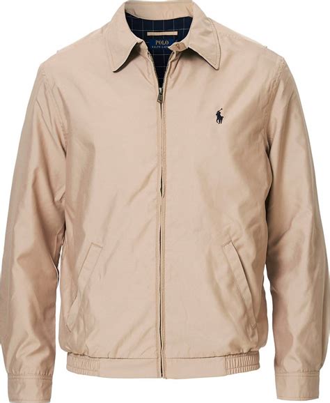 Polo Ralph Lauren Bi Swing Jacket Men Khaki Uniform • Pris