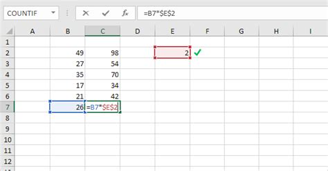 absolute reference in excel in easy steps