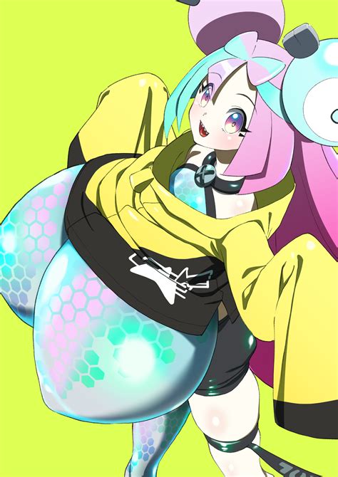 Rule 34 Alternate Breast Size Big Areola Big Nipples Blue Hair