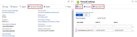 secure a single or pooled database azure sql database