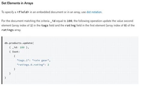 javascript how to send a request to mongodb to update an