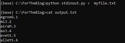 standard input and standard output in python predictive hacks