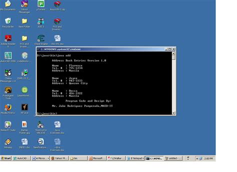 address book entries version 1 0 free source code