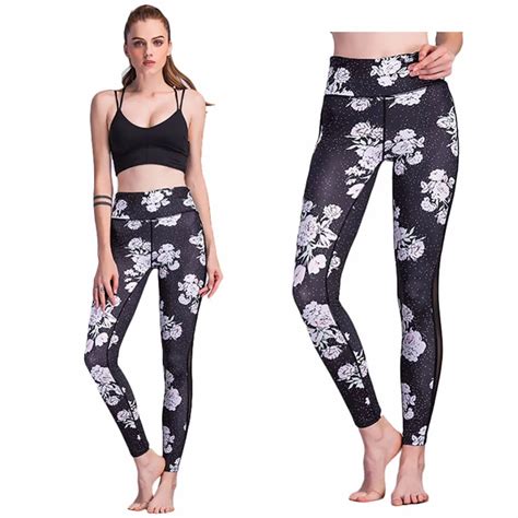 Buy Sport Leggings High Waist Compression Pants Gym