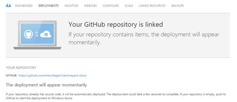 azure continuous deployment using git private repos erik schlegel
