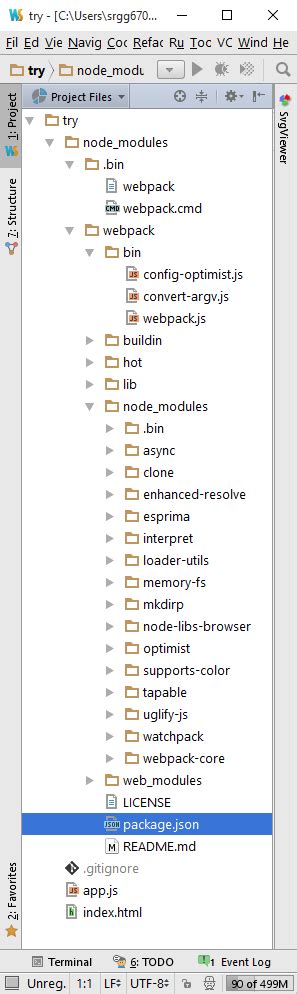 node js node can not find webpack module on windows 10