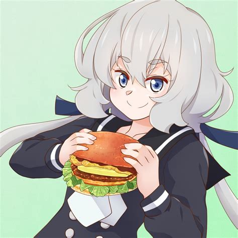 紺野純子 「 このタグを見た人は黙って食べ物を持ったキャラを貼る 」 そうまなんとかのイラスト