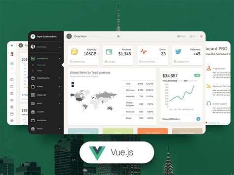 vue paper dashboard pro by vuejs expo