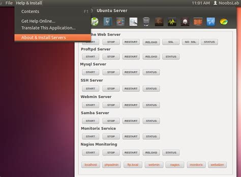 how to manage linux server systran box