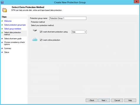 azure backup server configuration and recovery