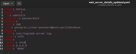 ini vs yaml working with configuration files in python honeybadger