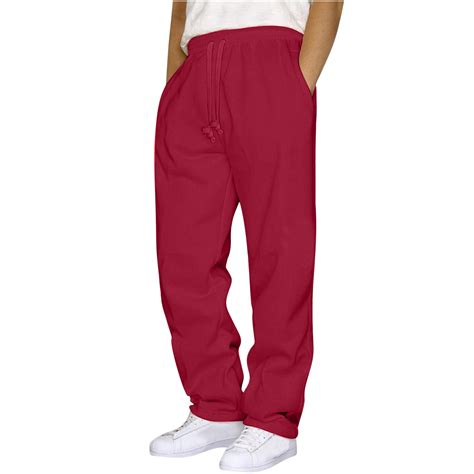 Oalirro Sweatpants For Men Clearance Mens Drawstring Elastic Waist