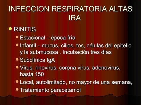 Infecciones Respiratorias Agudas