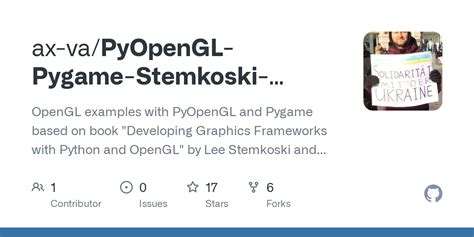 Github Ax Va Pyopengl Pygame Stemkoski Pascale 2021 Opengl Examples