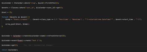 php retrieving data from laravel model and generating spatie
