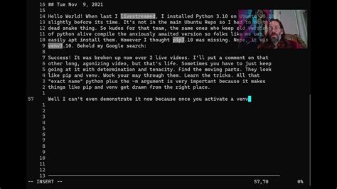 install python 3 10 venv and activate virtualenv youtube