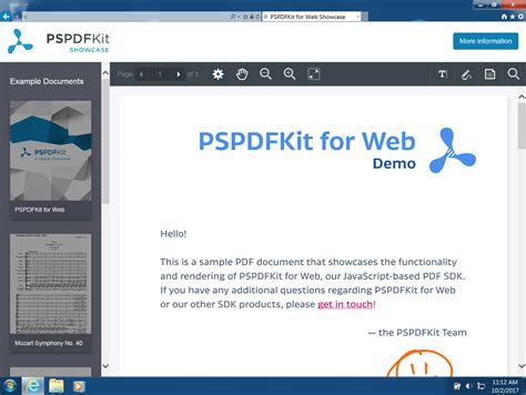 pspdfkit for web 2017 6 1 pspdfkit