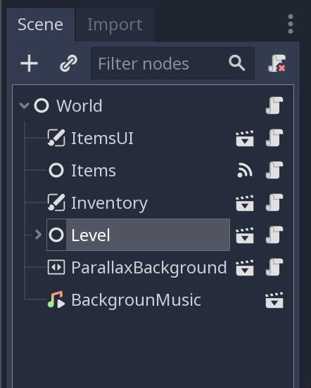 buttons not clickable on loaded scene godot engine qanda