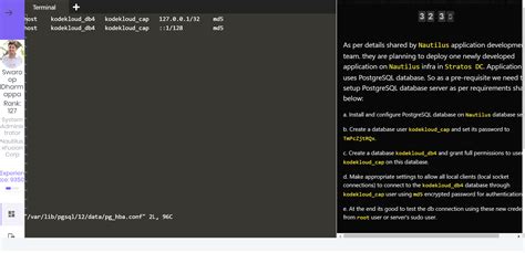 install configure postgresql task 7 by kleansoul kodekloud