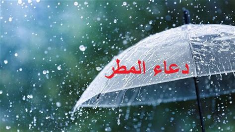 دعاء المطر والبرق والرعد في رمضان 1444 اللهم صيبا نافعا