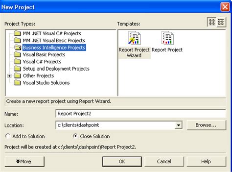 creating custom data extensions for sql server 2000 reporting services