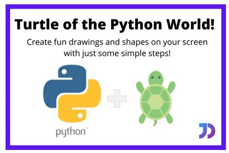 python turtle say hello to the turtle of the coding world askpython