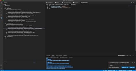 items visible but things not visible in vs code vs code openhab