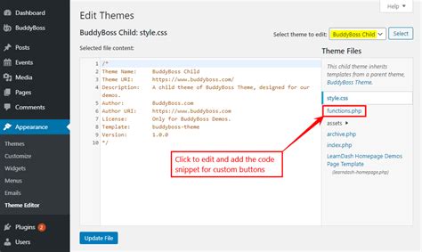 adding custom buttons to the members loop developer tutorials