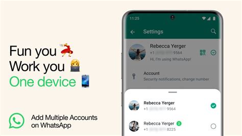 Whatsapp To Allow Access To Multiple Account