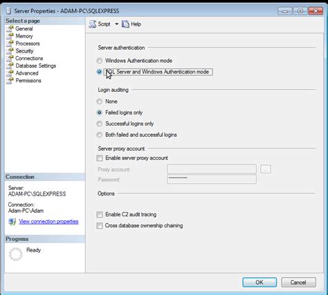java trying to connect to sql server 2008 express database with sql