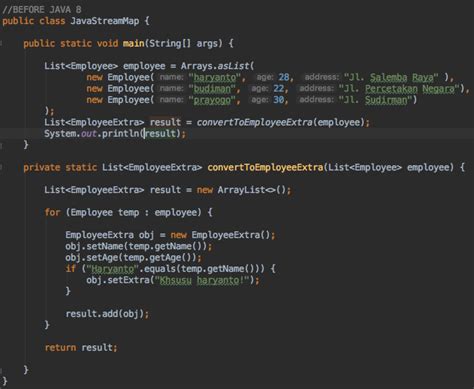 nostra technology java 8 stream map